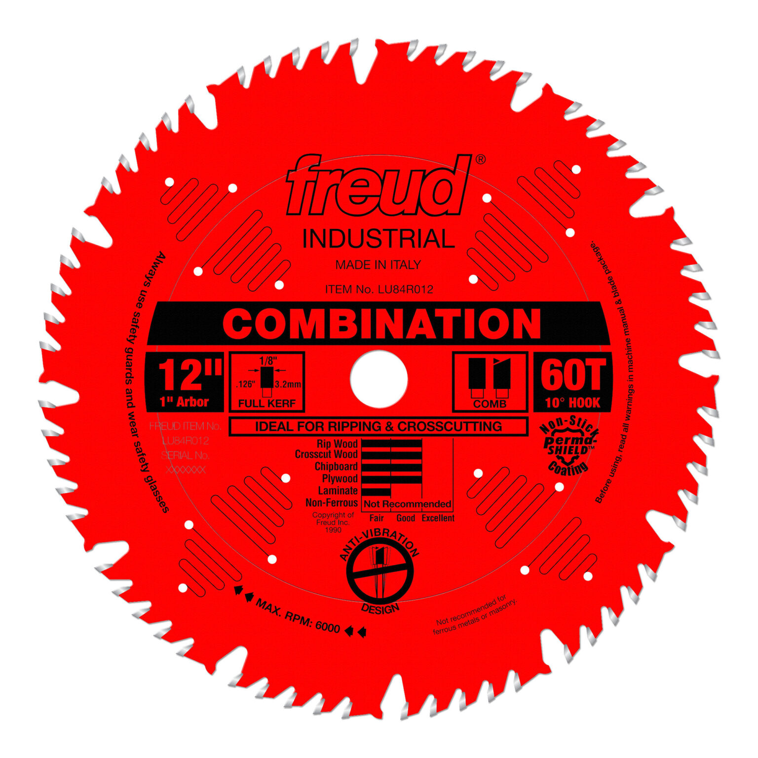 Freud Combination Blade 12" | LA Grinding | Serving California, Nevada ...